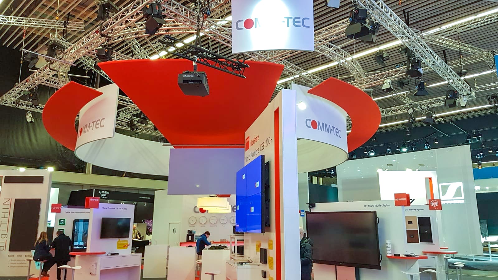 COMM-TEC - Ueberbach Messe Montage | Partner für den Messebau