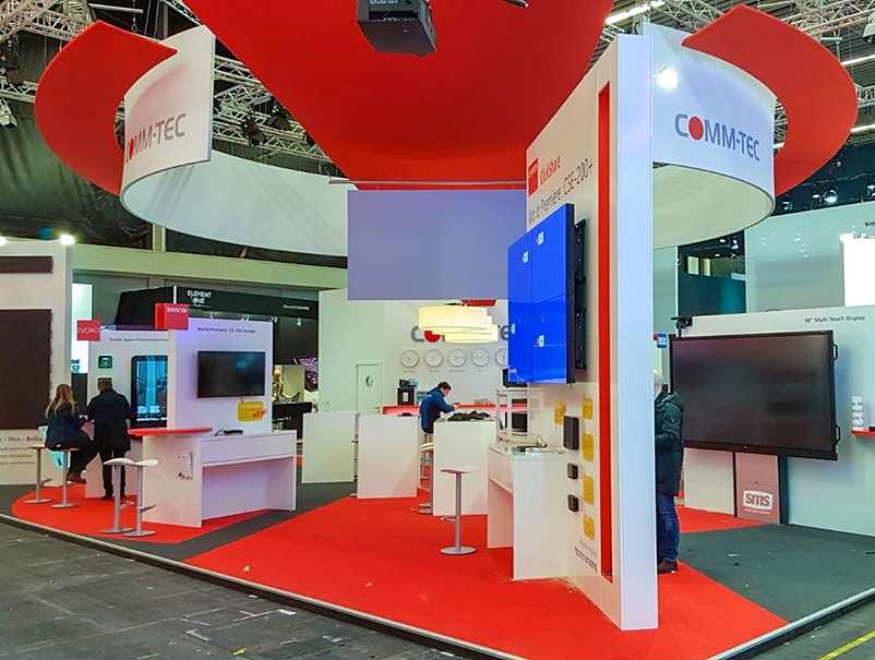 COMM-TEC - Ueberbach Messe Montage | Partner für den Messebau