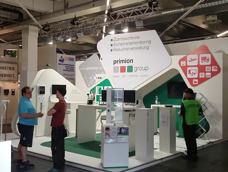 primion group - Ueberbach Messe Montage | Partner für den Messebau